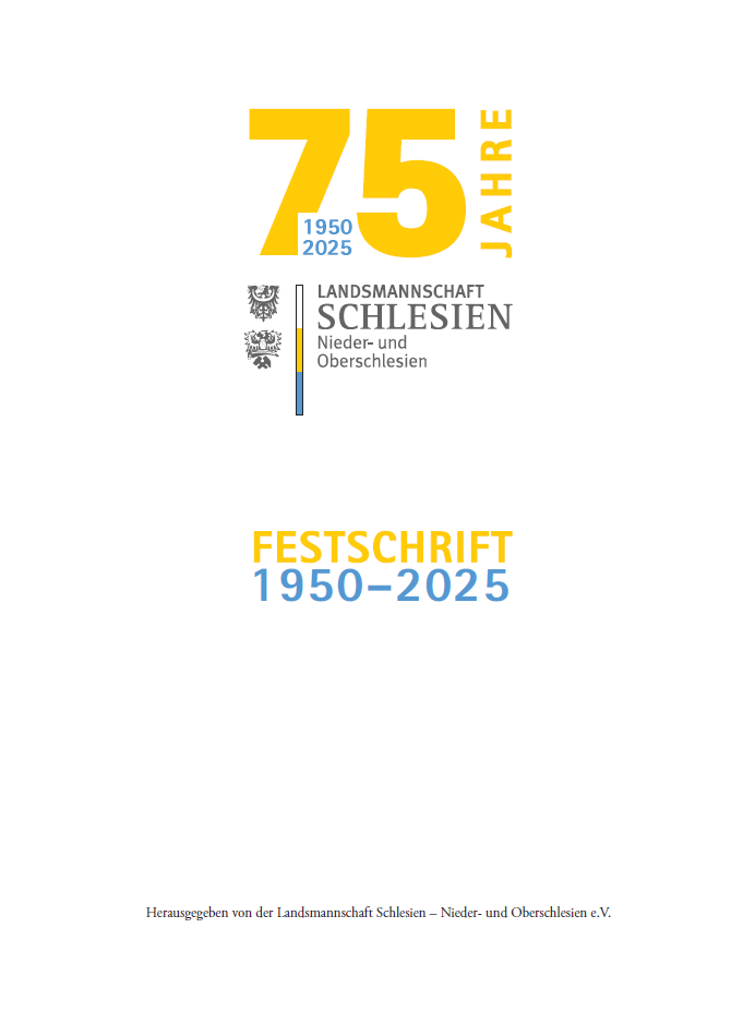 Festschrift_Cover - Landsmannschaft Schlesien - Nie­der– und Ober­schle ...